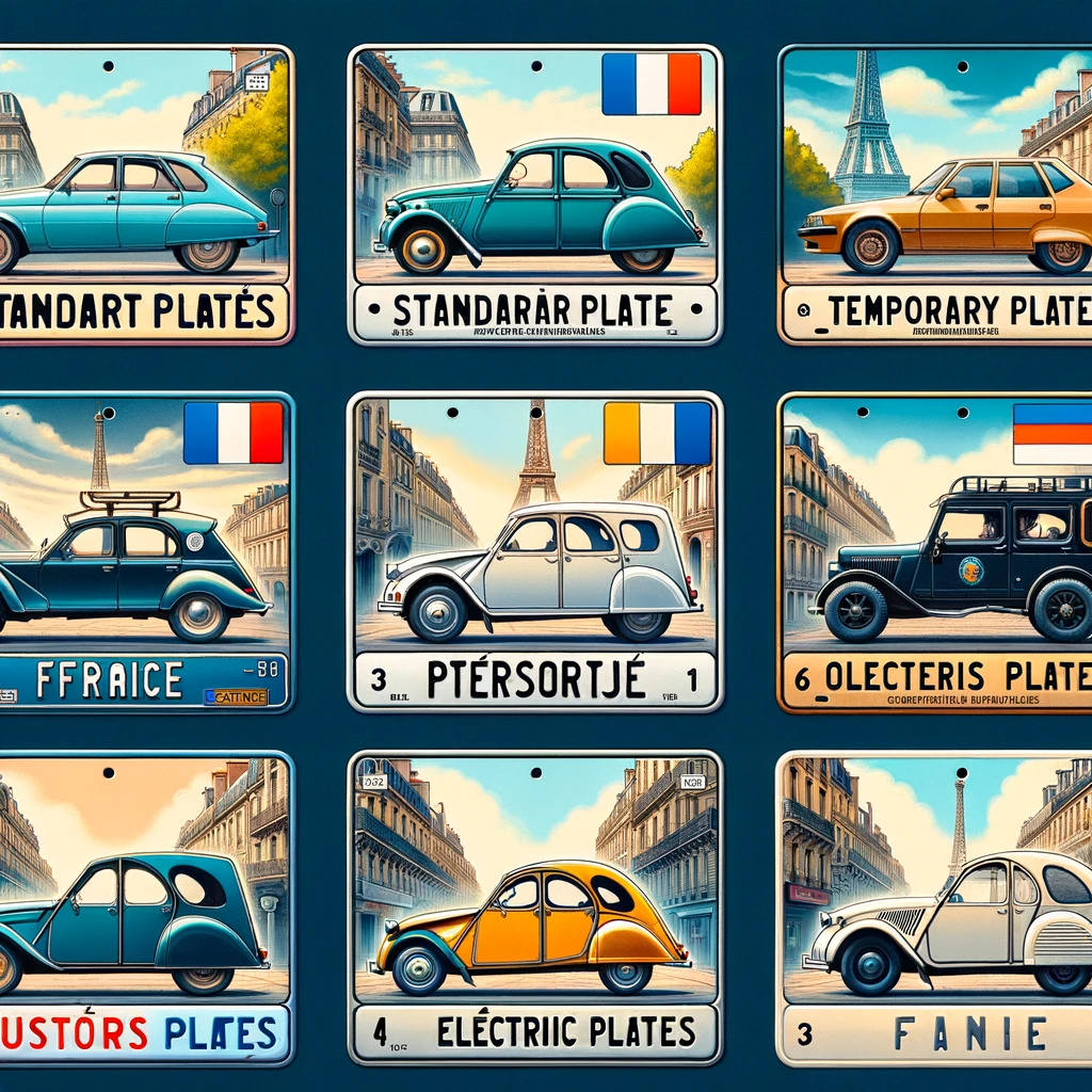 Quels sont les différents types de plaques d’immatriculation en France ...